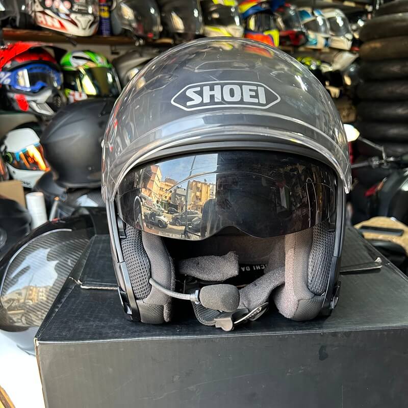 Casque Shoei Jet avec Intercom | HappyBike